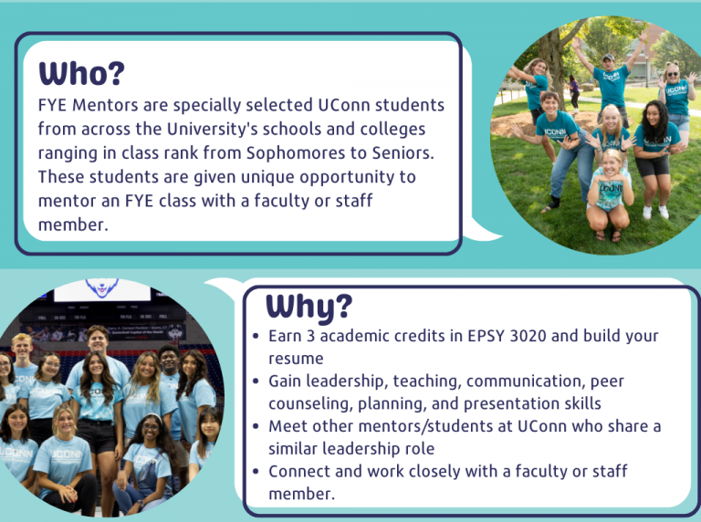 FYE Mentors | First Year Experience